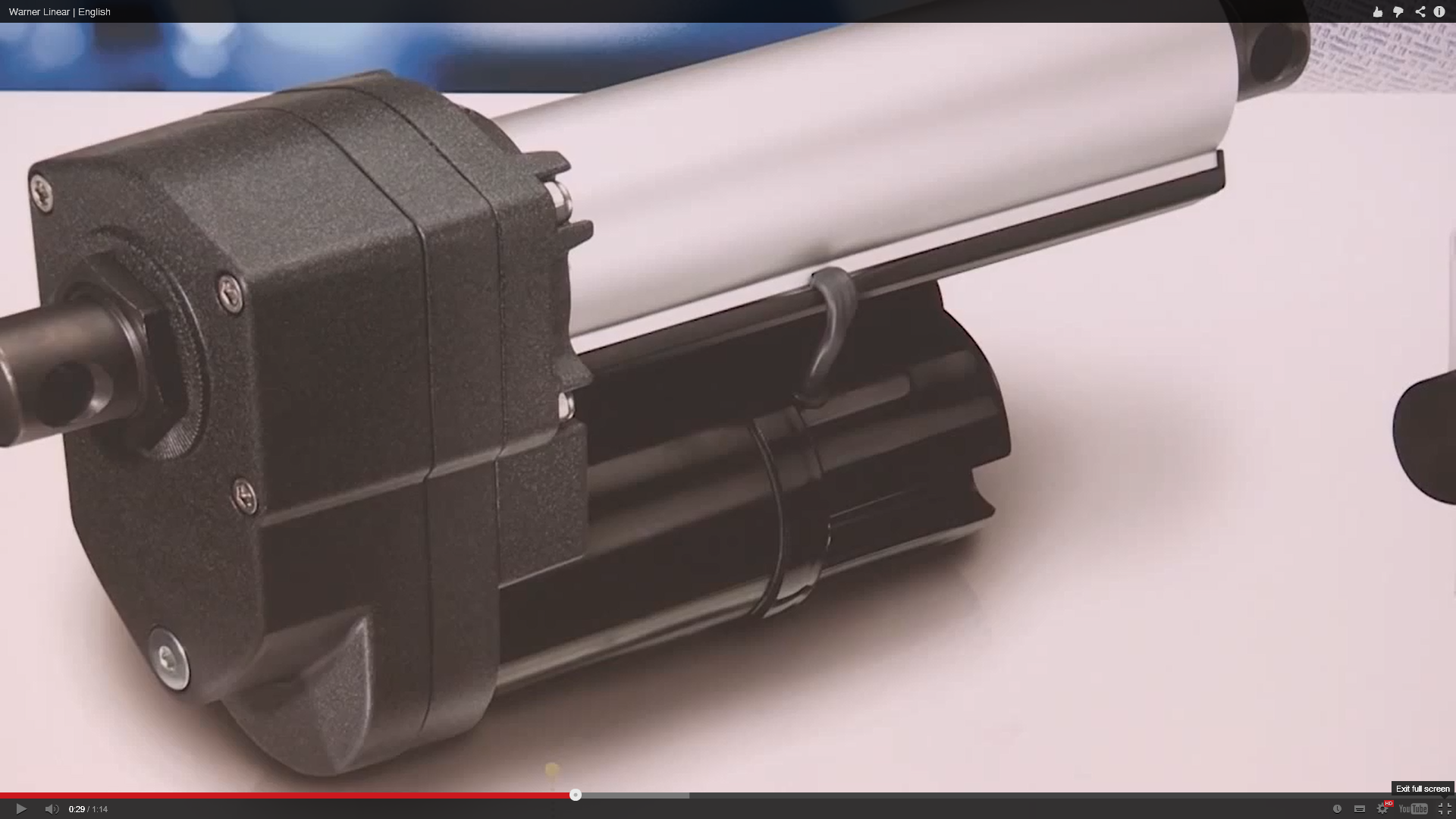 All Torque Transmissions » Warner Linear Actuators